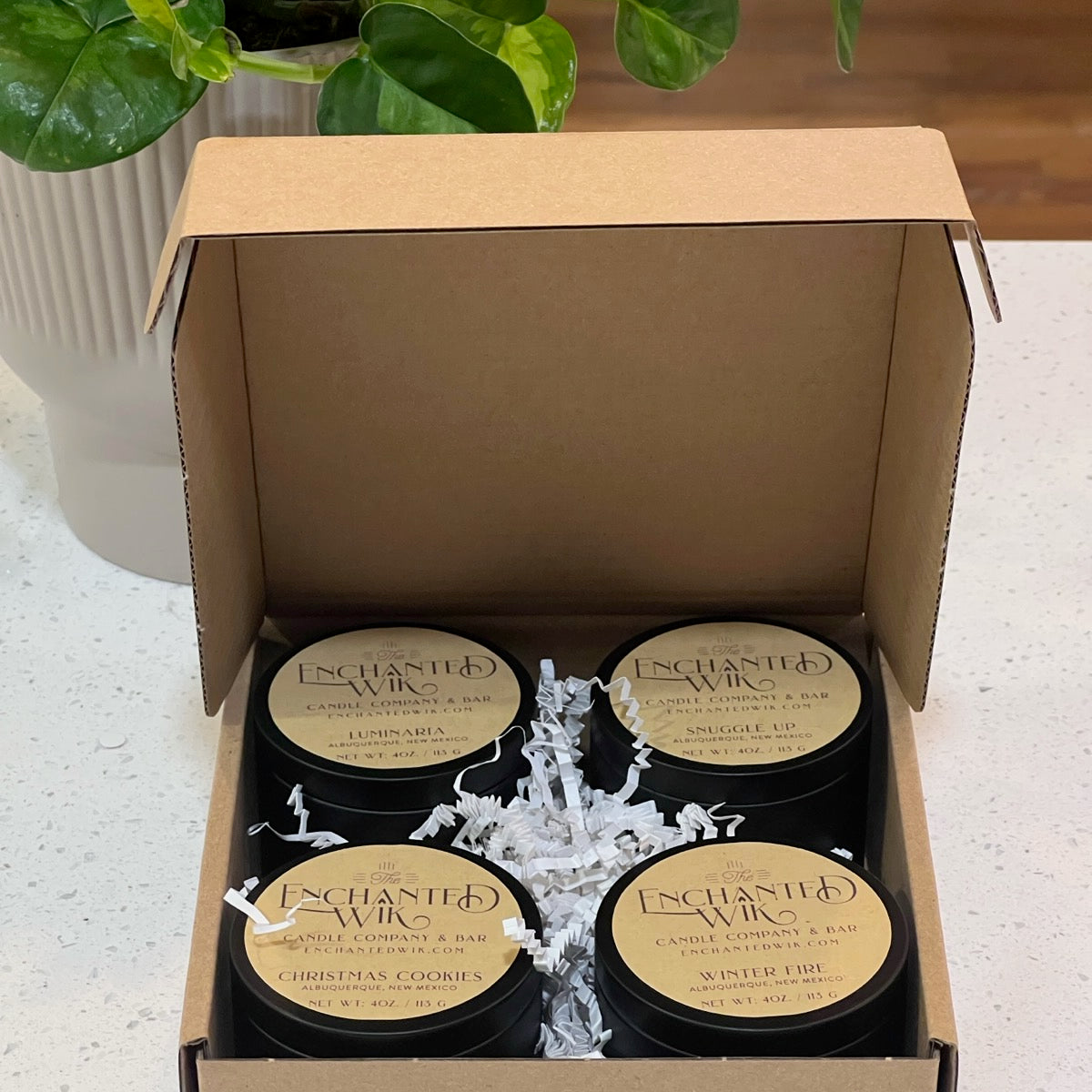 Holiday Scented Candle Box – Enchanted Wik Candle Co & Bar
