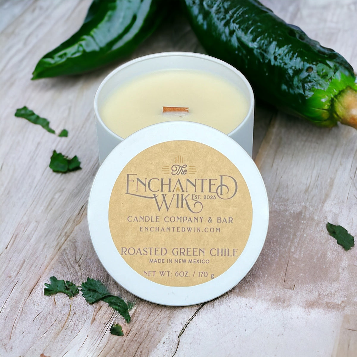Roasted Green Chile – Enchanted Wik Candle Co & Bar